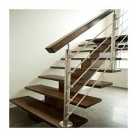 China Island design ss 304 316 rod balustrade outdoor stair rod railing designs for sale