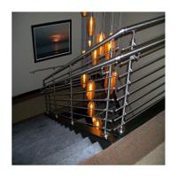 China Argentina popular prefab aluminum rod fence panels residential stair rod railing for sale