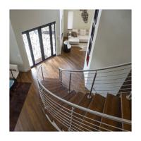 China Argentina popular prefab aluminum rod fence panels residential stair rod railing for sale