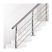 China Suriname design metal rod fence panels 6ft high horizontal stair rod railing for sale