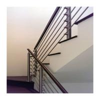 China Netherlands Antilles design black metal rod fencing prices new stairs and rod railings for sale