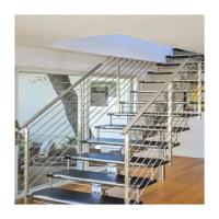 China Trinidad and Tobago sell well residential metal rod fencing stair rod railing options for sale