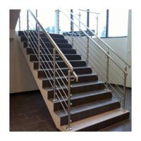 China Panama design steel picket rod fence panels custom stair rod railing for sale