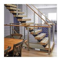 China Nicaragua design custom metal rod fence panels inside stair rod railing for sale