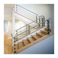 China Honduras sell well square metal rod fence panels ss staircase rod railing for sale