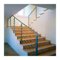 China America sell well metal picket rod fence panels white stair rod railing for sale