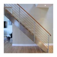 China Sri Lanka sell well black aluminum rod fence cost black stair rod railing for sale