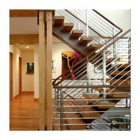 China Sri Lanka sell well black aluminum rod fence cost black stair rod railing for sale