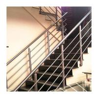 China Uzbekistan popular white steel rod fence panels metal stair rod railing for sale