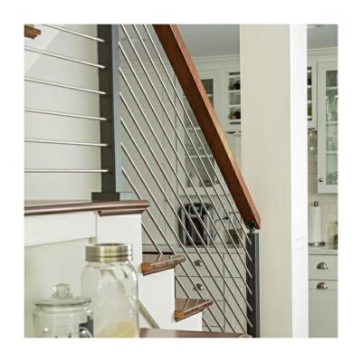 China Saudi Arabia sell well metal perimeter rod fencing rod balustrade staircases for sale
