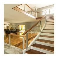 China India design steel rod fencing materials stainless steel stair handrail products for sale