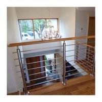 China Discount metal rod fencing supplies patio with fence for sale