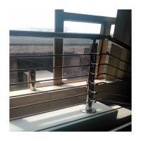 China Discount metal rod fencing supplies patio with fence for sale