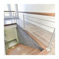 China Credit guarantee powder coated rod fencing patio iron railing for sale