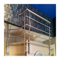 China Fashionable ornamental rod fence cost patio step railing for sale
