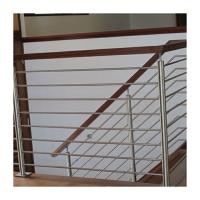 China Elegant style coated metal rod fencing build patio railing for sale