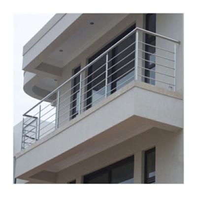 China Seychelles style tubular metal rod fence privacy for balcony railings for sale