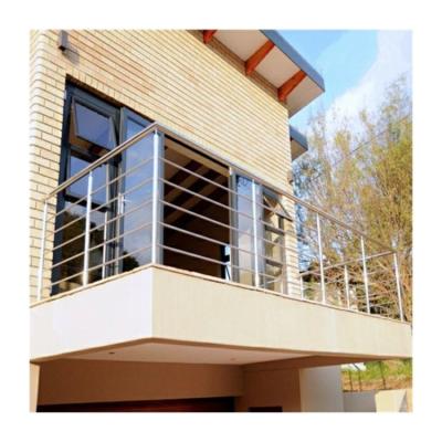 China Rwanda style cast aluminum rod fence stair and balcony railings for sale