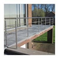 China Mauritius style 6 foot metal rod fence rooftop privacy fence for sale