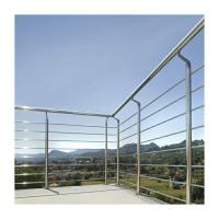 China Island style metal white rod fence decorative roof railing for sale