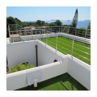 China Island style metal white rod fence decorative roof railing for sale