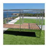 China Samoa style metal patio rod fence roof deck railing for sale