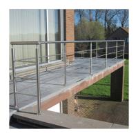 China Kiribati style brown vinyl rod fence roof fall protection railing for sale