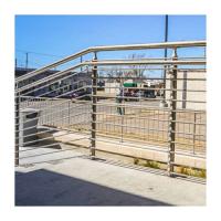 China Marshall Islands style small metal rod fence front porch railings and columns for sale