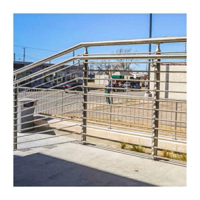 China Marshall Islands style small metal rod fence front porch railings and columns for sale