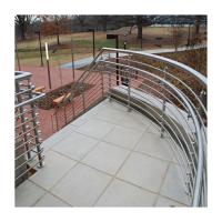 China Suriname style tin rod fence prices installing porch railing on concrete for sale