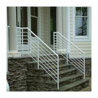 China Suriname style tin rod fence prices installing porch railing on concrete for sale