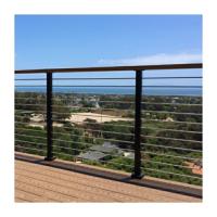 China The British Virgin Islands style tin rod fence panels decorative balusters for decks for sale