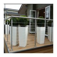 China The British Virgin Islands style tin rod fence panels decorative balusters for decks for sale