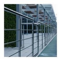 China Barbados style metal bar rod fence wood and aluminum deck railing for sale