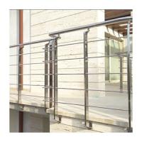 China Barbados style metal bar rod fence wood and aluminum deck railing for sale