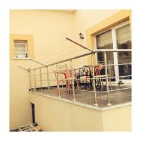 China Jamaica style rod fence de metal metal pickets for deck railings for sale