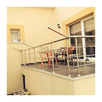 China Jamaica style rod fence de metal metal pickets for deck railings for sale