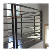 China Jamaica style rod fence de metal metal pickets for deck railings for sale