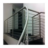 China America style stainless steel rod railing round balusters for deck railing for sale
