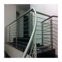 China Kazakhstan style rod iron fencing wholesale aluminum horizontal deck railing for sale