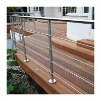 China Malaysia style steel fencing products rod decking handrails and balustrades for sale