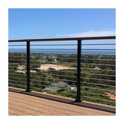 China Singapore style black rod iron railing different styles of deck railings for sale