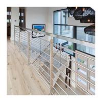China Qatar style 6 foot rod iron fence face mount aluminum deck balusters for sale