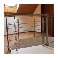 China United Arab Emirates style rod iron fence price stainless steel rod deck railing for sale