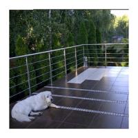China United Arab Emirates style rod iron fence price stainless steel rod deck railing for sale