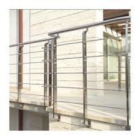 China Japan style steel rod railing above ground pool deck privacy fence for sale
