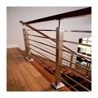 China Japan style steel rod railing above ground pool deck privacy fence for sale
