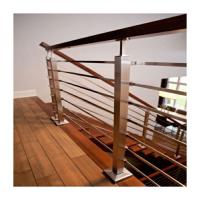 China Faroe Islands style metal rod fencing diy deck railing with metal balusters for sale