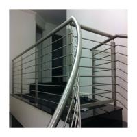 China France style deck rod balusters white vinyl deck railing with black balusters for sale