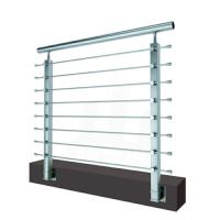 China Rod iron staircase metal fence panels railing ideas for sale